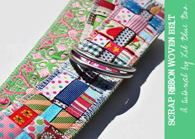 Scrap Ribbon Belt Tutorial